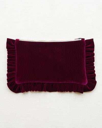 RUFFLED POUCHES – Clementine & Mint