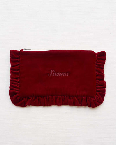 RUFFLED POUCHES – Clementine & Mint