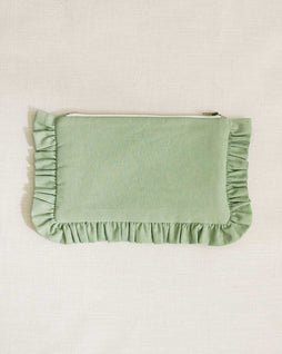 RUFFLED POUCHES – Clementine & Mint